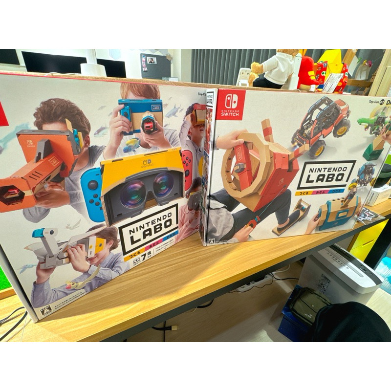 Nintendo switch labo 任天堂實驗室 兩組一起賣 | 蝦皮購物