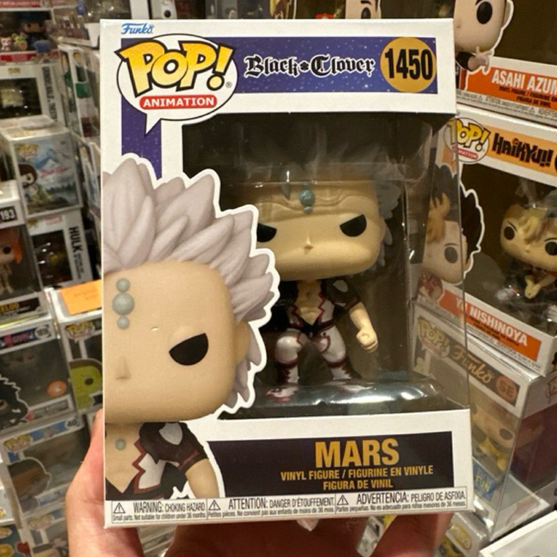 -傑卡玩具- 《美國正版現貨》Funko pop 1450 黑色五葉草 馬爾斯Mars #公仔 | 蝦皮購物