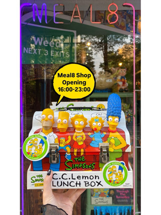 日本早期老玩具預購+現貨 Simpsons 辛普森 C.C. Lemon 限定 荷馬 霸子 奶嘴妹 公仔 鐵盒 午餐盒 | 蝦皮購物
