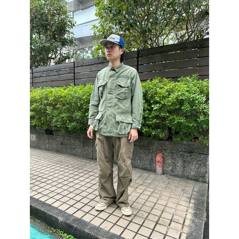 60’s US ARMY Jungle Fatigue Jacket Non-Rip(3RD) 美軍 軍裝 | 蝦皮購物