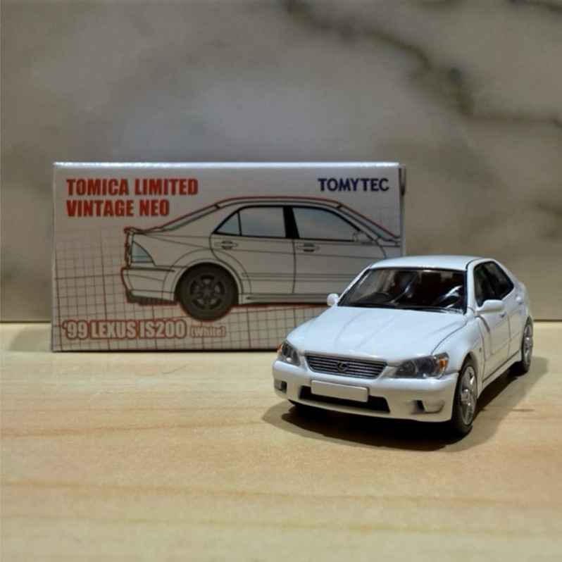 Tomica Tomytec TLV 香港限定 Lexus IS200 Altezza 咬地鯊 白 | 蝦皮購物
