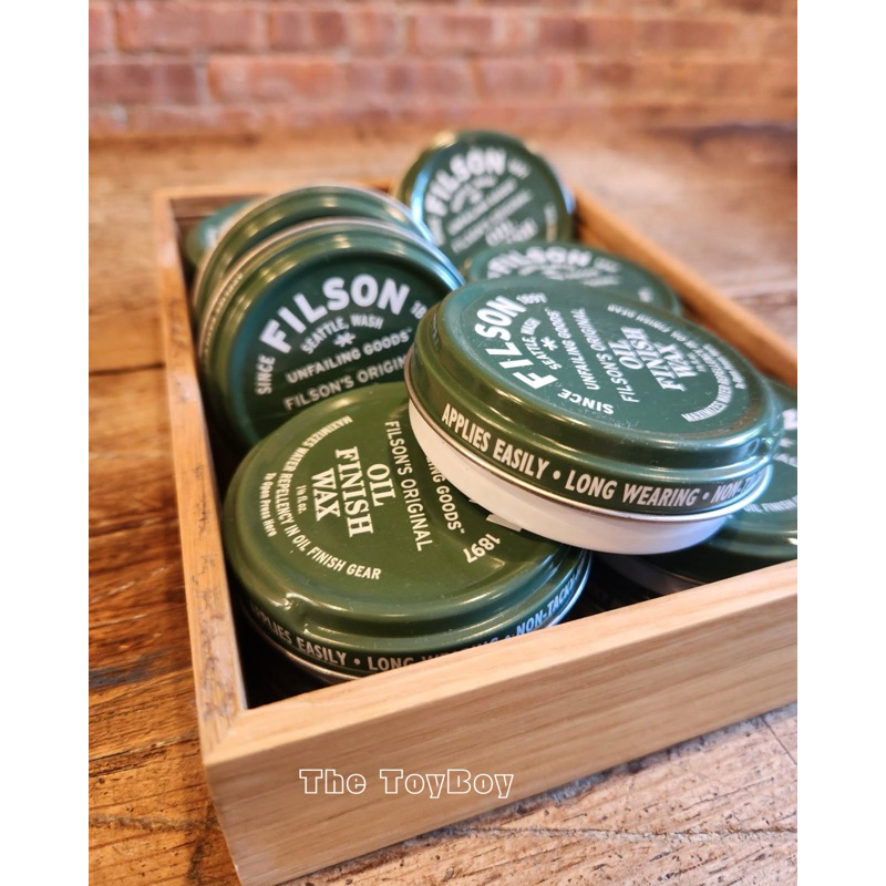 再補貨了！熱銷商品 現貨 美國百年品牌 FILSON OIL FINISH WAX 美國製 18g 大容量 防水保養蠟 | 蝦皮購物