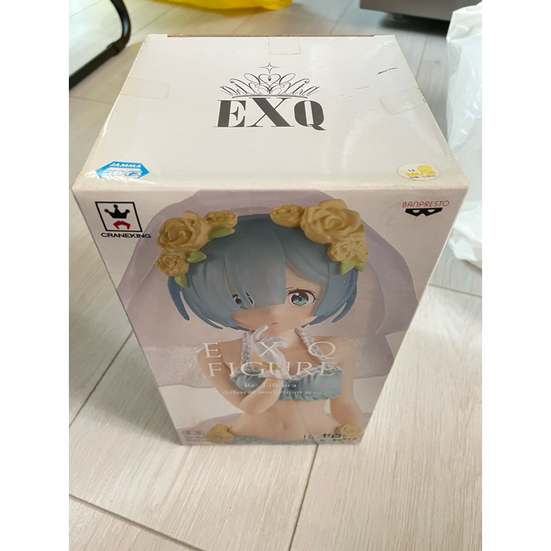 現貨 Re:從零開始的異世界生活 Re:Zero EXQ FIGURE 雷姆 拉姆 花嫁 | 蝦皮購物