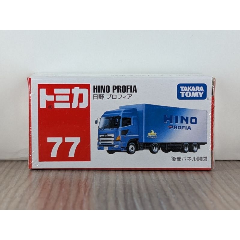 絕版 現貨 TOMICA 77 HINO PROFIA 日野 貨櫃車 尾門可開閉 | 蝦皮購物