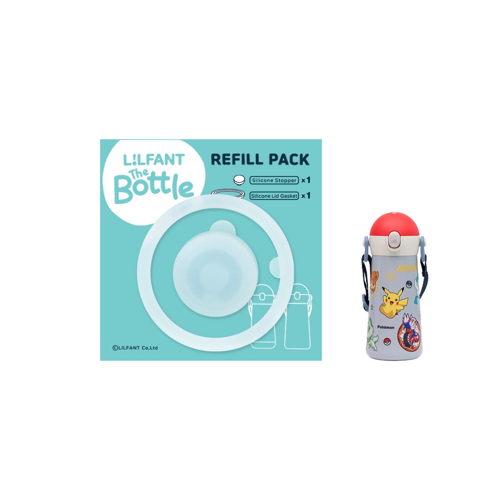 LILFANT 不鏽鋼直飲保溫水壺(460ml)上蓋內矽膠墊圈 | 蝦皮購物