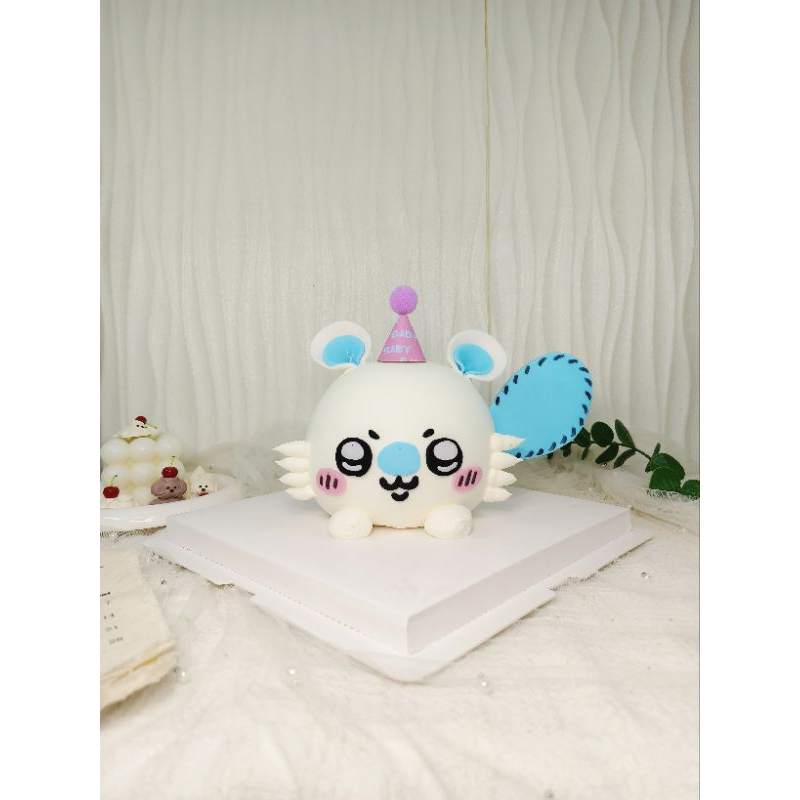 【yami_cake】台北客製化蛋糕 網美蛋糕 台北 中正 萬華 生日 慶生 奶油霜蛋糕吉伊卡哇 chiikawa 小桃 | 蝦皮購物