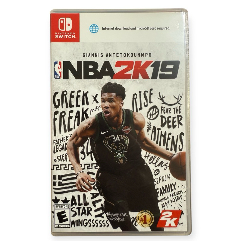 Switch NBA 2K19 中文版 可單機多人 多種模式可玩 4人 對戰 合作 美國職業籃球聯賽 職籃 任天堂 NS | 蝦皮購物