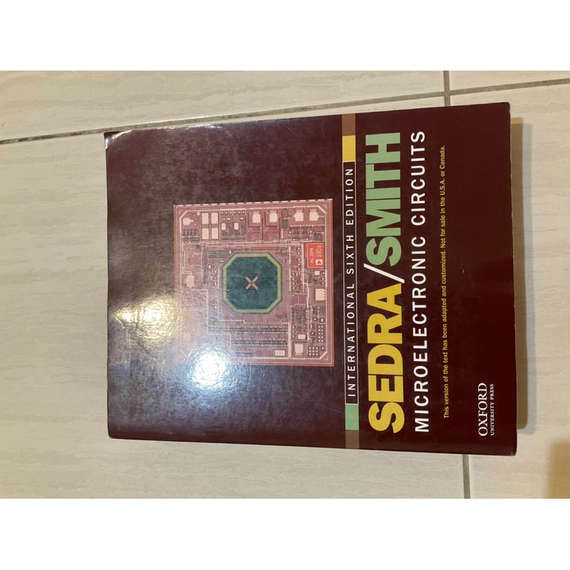 SEDRA/SMITH Microelectronic circuits 9780199738519 | 蝦皮購物