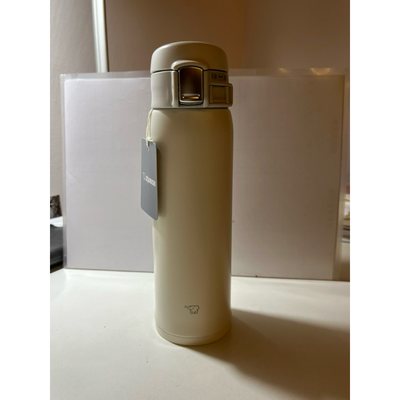 [ZOJIRUSHI 象印]不銹鋼真空保溫杯(SM-SF48-WM)/480ml (乳白色） | 蝦皮購物