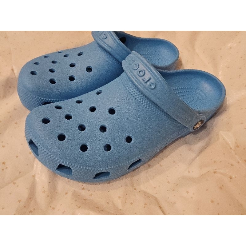 Crocs正版10001-4OX 威尼斯藍 洞洞鞋M8W10(26號 ) 全新現貨 | 蝦皮購物