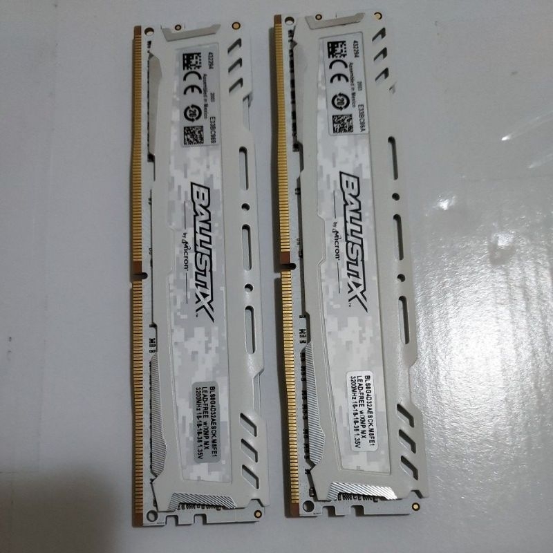 美光Crucial Ballistix DDR4 3200 16G(8G*2) | 蝦皮購物