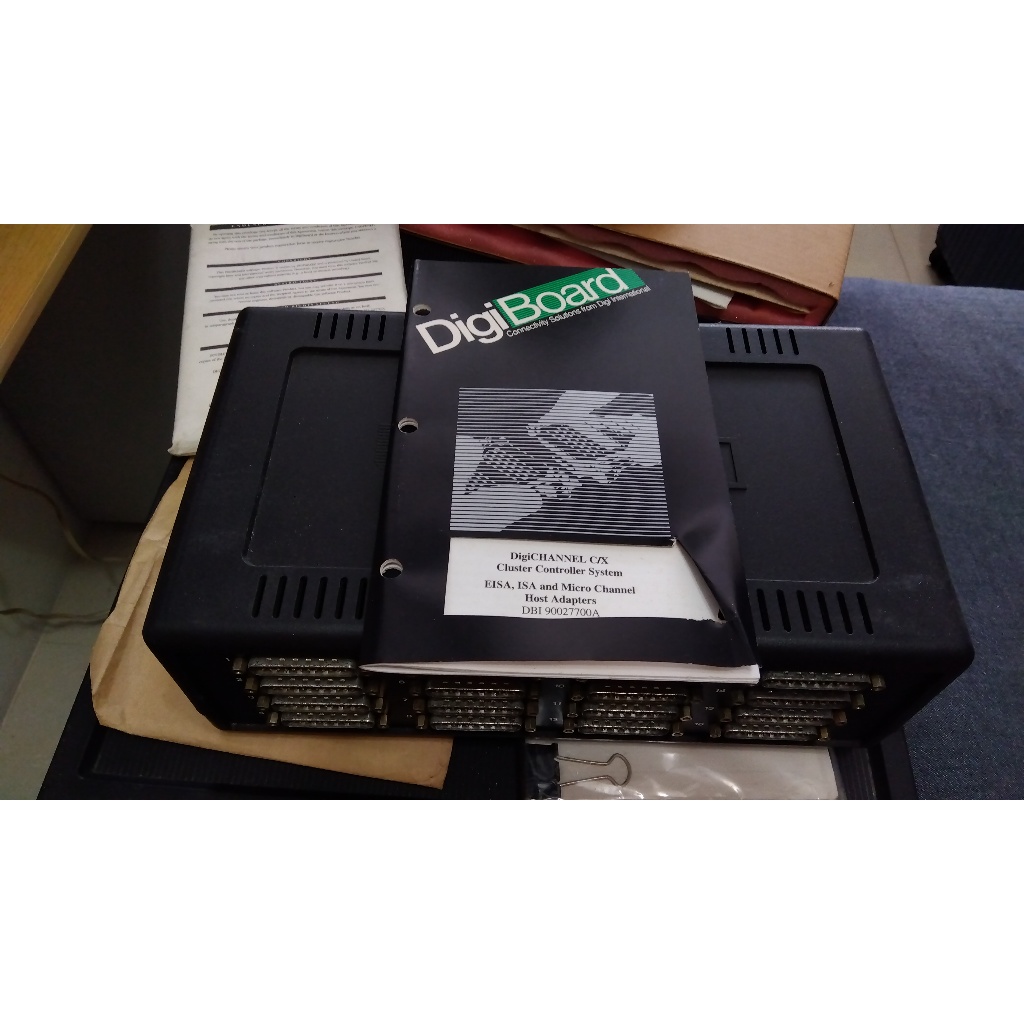 Digiboard 16 port RS-232 serial port extension kit 序列卡 | 蝦皮購物