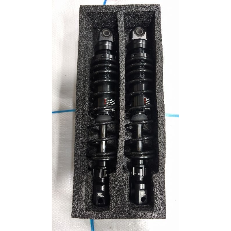 RPM RR 330MM 全新品 柏金黑 黑色彈簧 勁戰/新勁戰/三代勁戰/G5/超五後碟 阻尼可調 後避震器 後叉 | 蝦皮購物