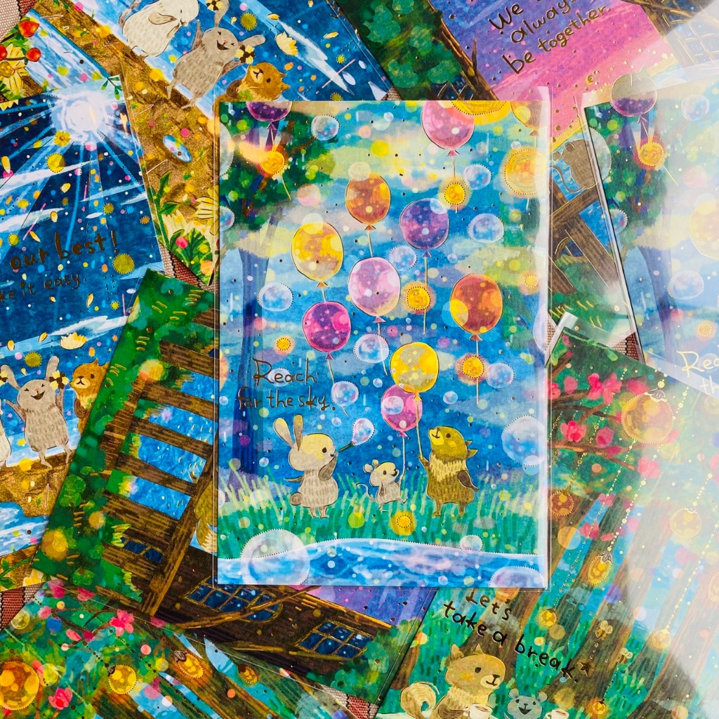 【明信片】炫彩系列 むうめぐ｜Active Corporation｜日本正版 全新現貨｜城南舊肆 | 蝦皮購物