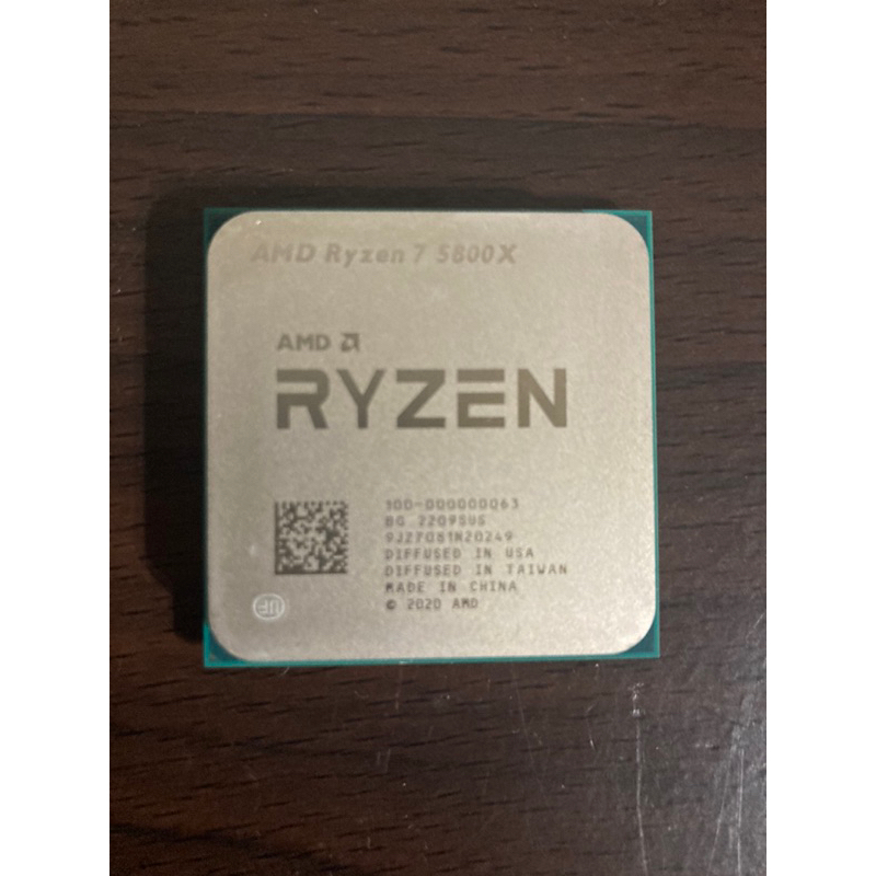 AMD Ryzen R7 5800x cpu 二手 | 蝦皮購物