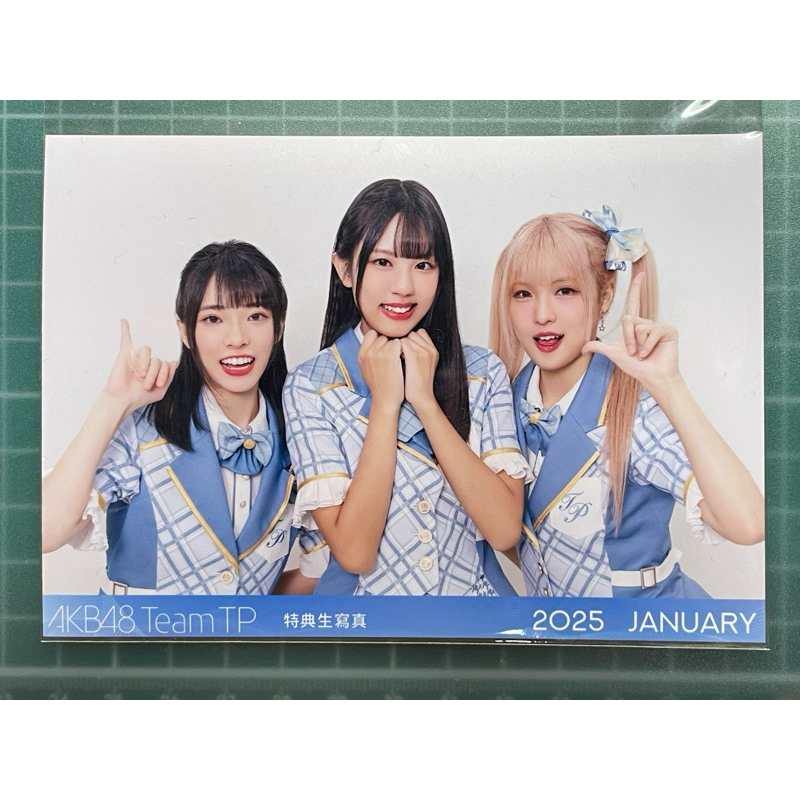 AKB48 Team TP 2025 1月 生寫真 一秒一秒約好 特典 徐沛婠 陳巧儀 翁彤薰 | 蝦皮購物