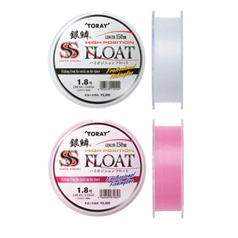 TORAY 銀鱗® SS FLOAT/150M 粉色150M 磯釣母線 浮水線 尼龍線 | 蝦皮購物