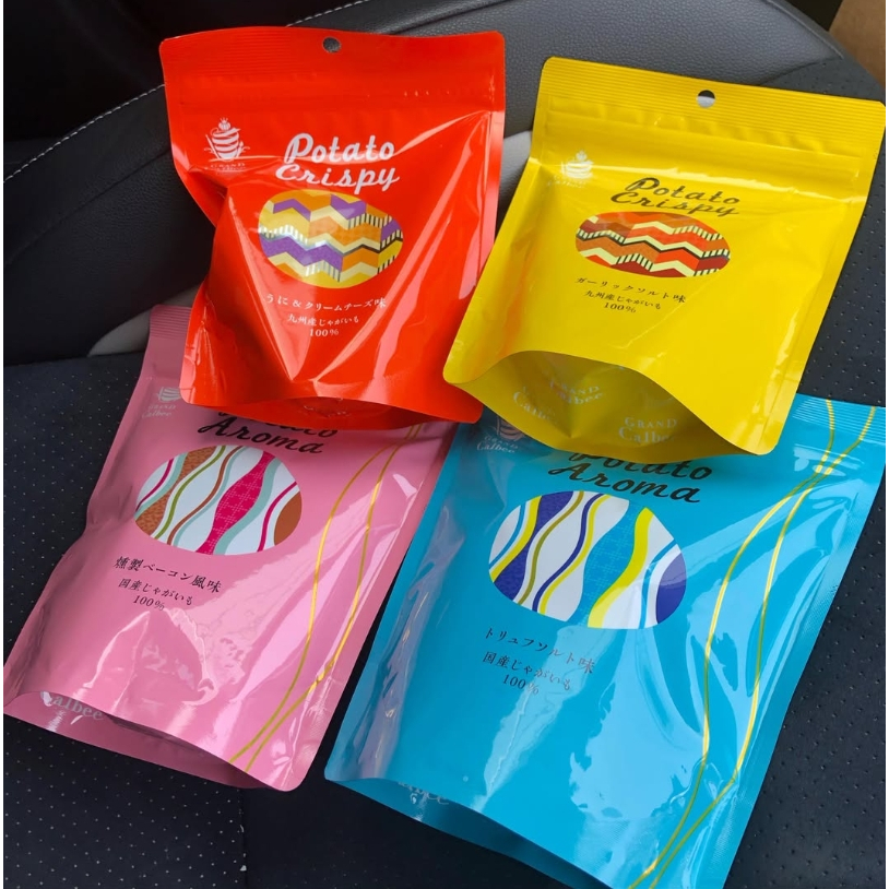 日本🇯🇵 大阪限定 貴婦等級 GRAND Calbee 波浪薯條/酥脆洋芋片 | 蝦皮購物