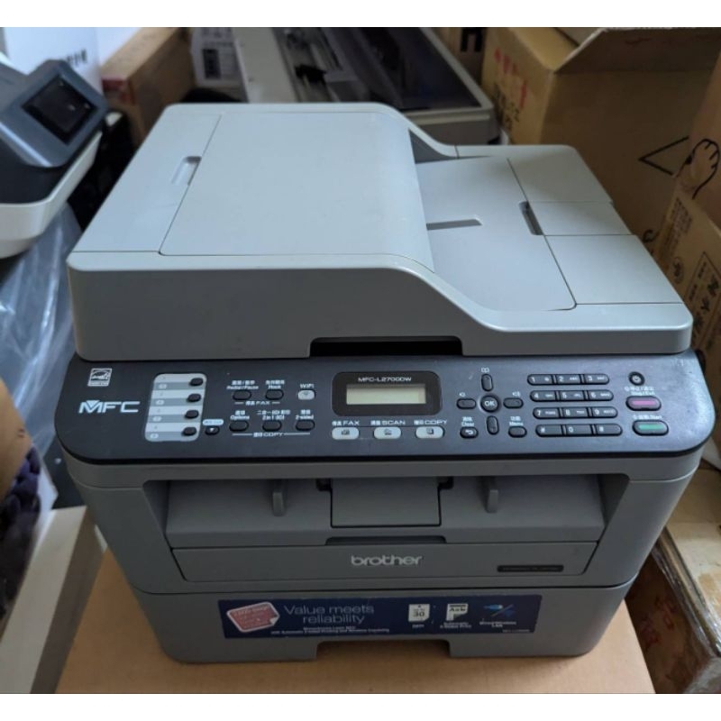 二手brother MFC-2700DW多功能事務機，具有傳真，影印，雙面列印，掃描，無線wifi | 蝦皮購物