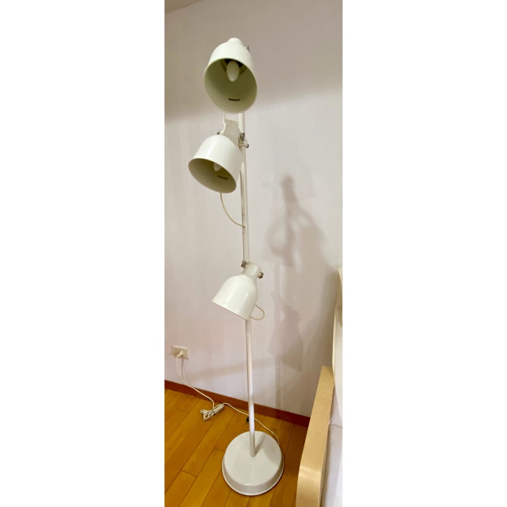 [家飾] IKEA HEKTAR 3燈頭落地燈 米白色 絕版色 | 蝦皮購物