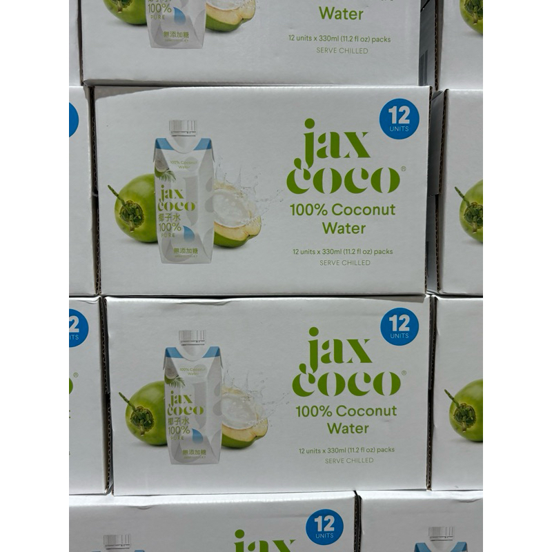 【神獸媽 好市多代購】Jax Coco 椰子水 330毫升 X 12入 | 蝦皮購物