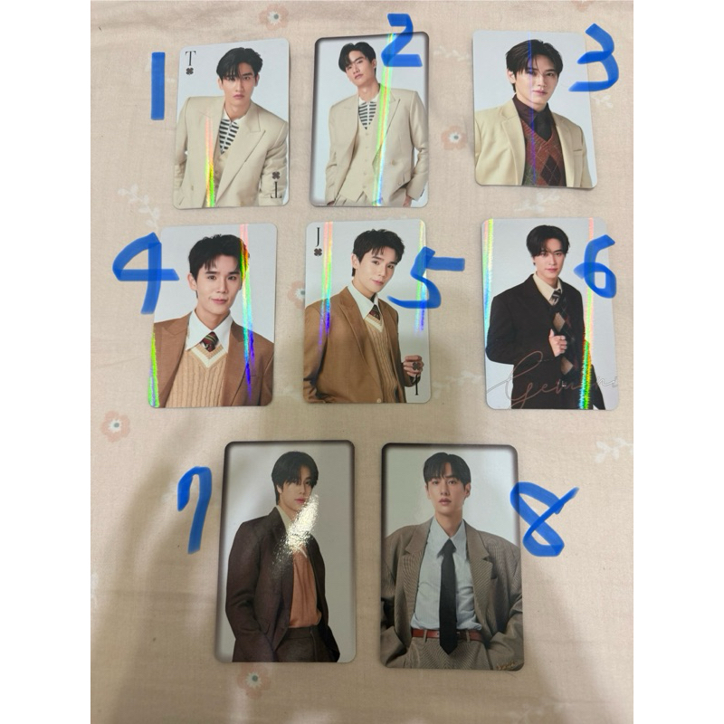 Gmmtv 隨機卡 日本 fan fest 小卡 tay new jimmy gun | 蝦皮購物