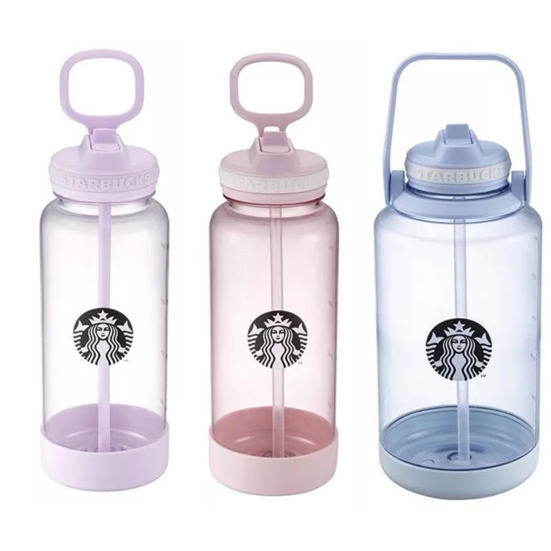 星巴克 女神冷水壺 32oz、64oz 粉藍色、紫色、粉紅色 | 蝦皮購物