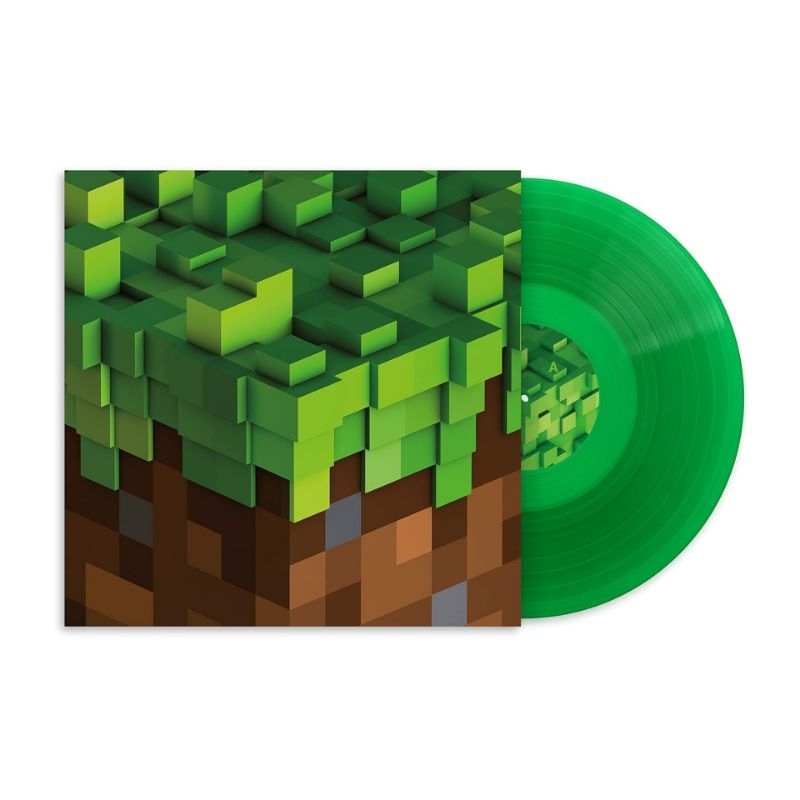 [現貨一張] C418 – Minecraft Volume Alpha 綠色彩膠 麥塊黑膠 | 蝦皮購物