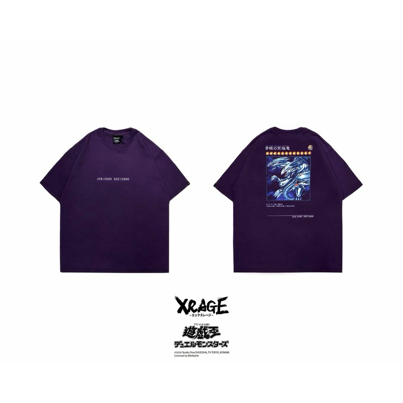 《全新現貨》XRAGE遊戲王 青眼の究極龍 黑魔導女孩刺繡短T | 蝦皮購物