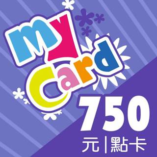 MyCard 750點 點數卡 【經銷授權 91折】 | 蝦皮購物