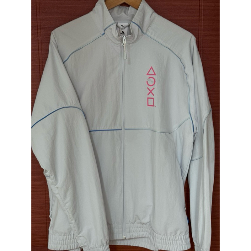 全新 2024 PUMA x Playstation 聯名外套 and 白粉 Size：L 公司貨 PS5 | 蝦皮購物