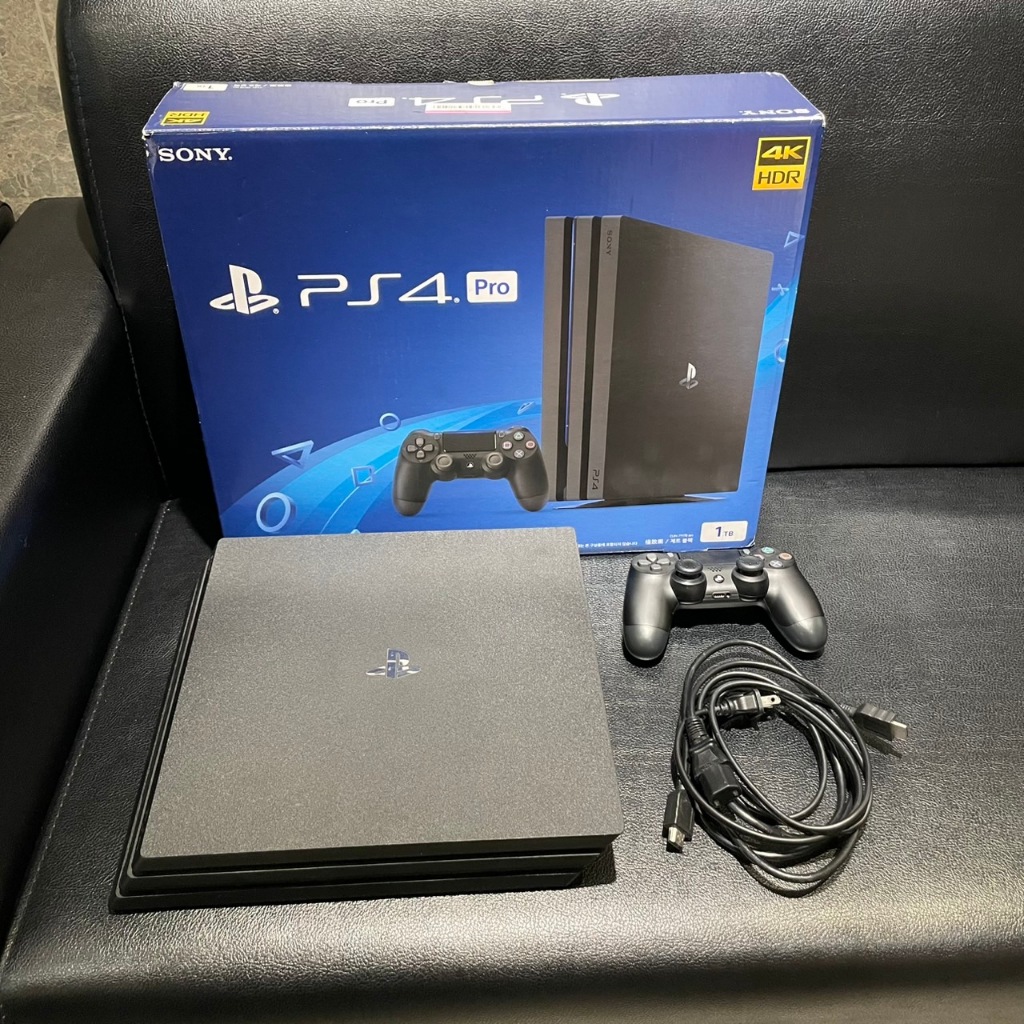SONY 索尼 PS4 PRO 1TB 黑 CUH-7117B 系統版本：12.50 | 蝦皮購物