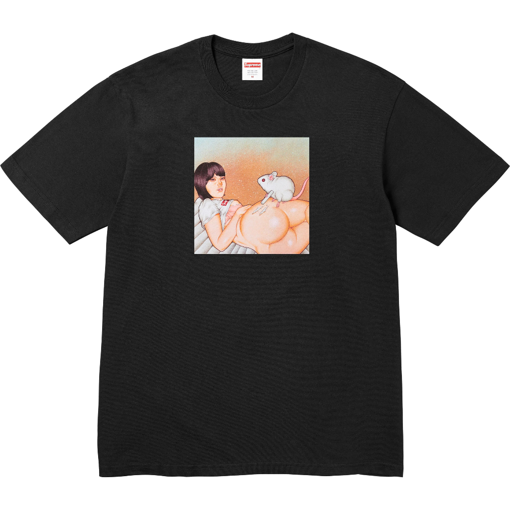AirRoom 【正品】2025SS Supreme Mouse Tee 春夏 短T 短袖 老鼠 女孩 | 蝦皮購物