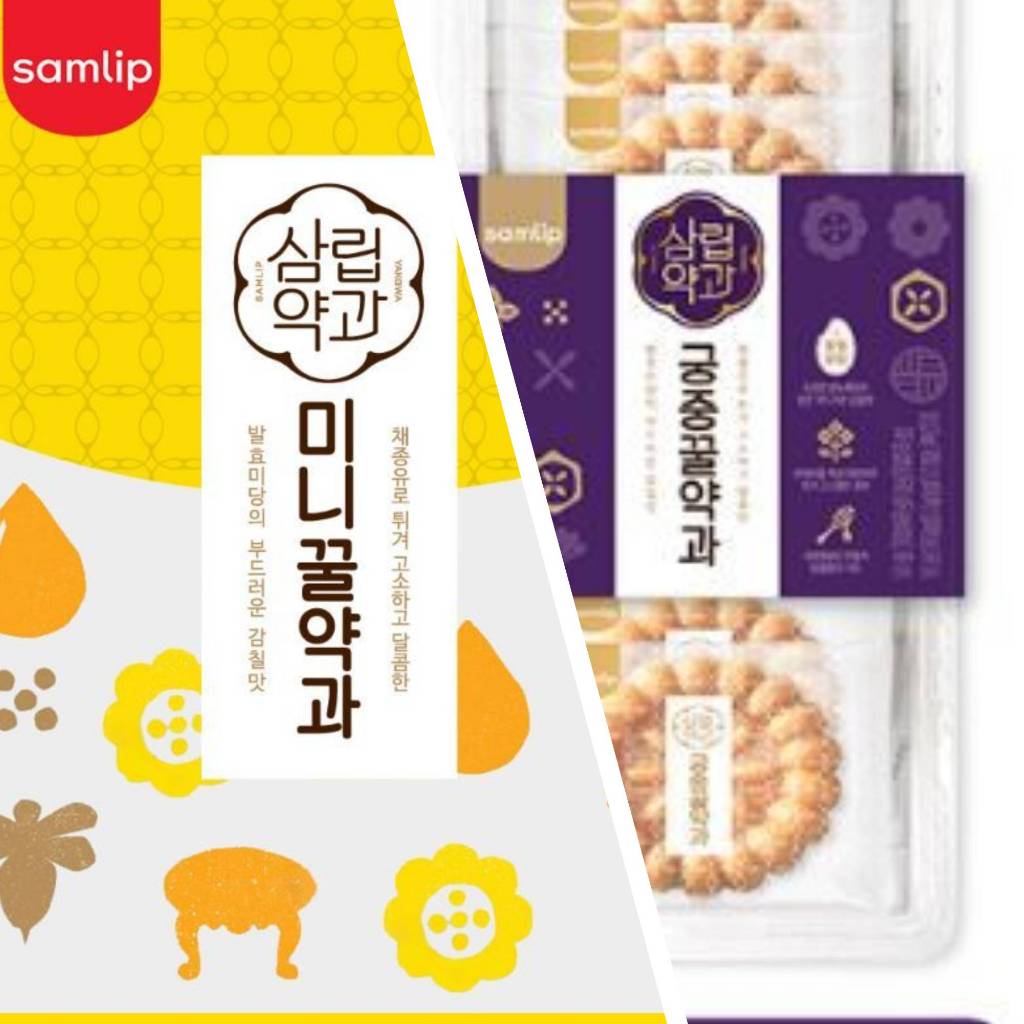 【現貨】「韓國代購」Samlip 三立 蜂蜜藥菓 300g / 迷你蜂蜜藥菓 400g/1kg 包裝 | 蝦皮購物