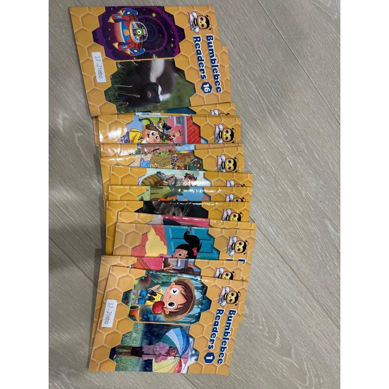 幼兒園到小低年級英文閱讀首選｜Bumblebee Readers 1 -16英文分級讀本（Hess) | 蝦皮購物