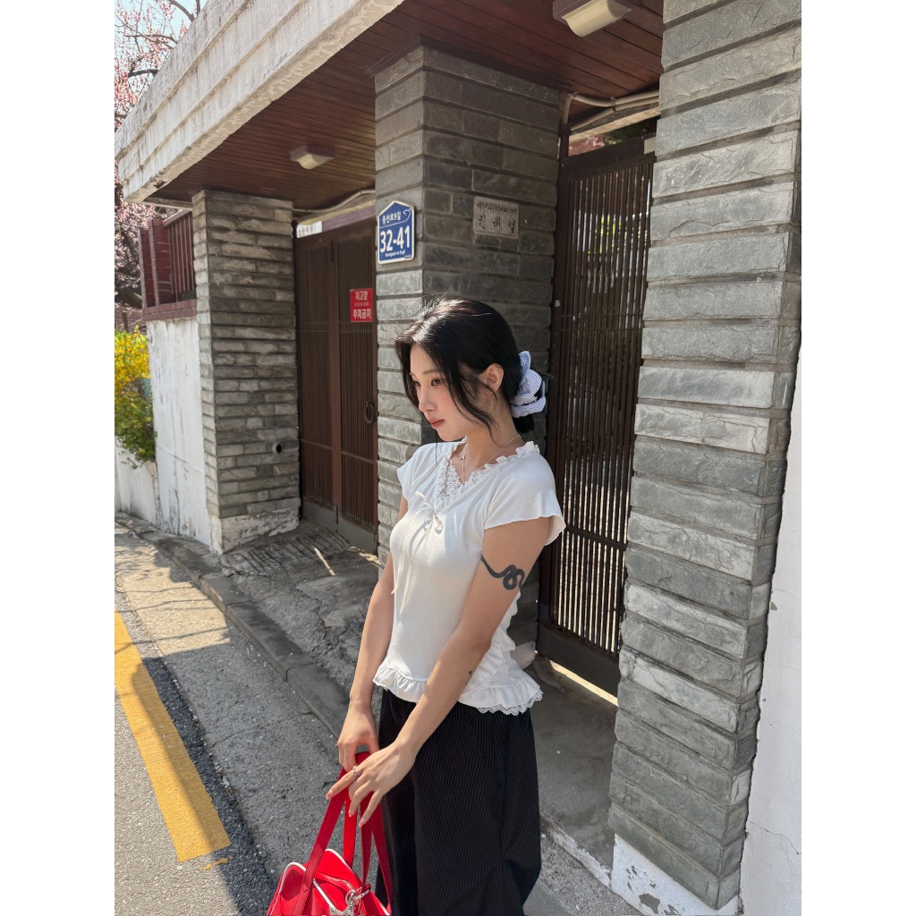 [oiiv]BL02 夢夢蕾絲公主Top(3colors) | 蝦皮購物