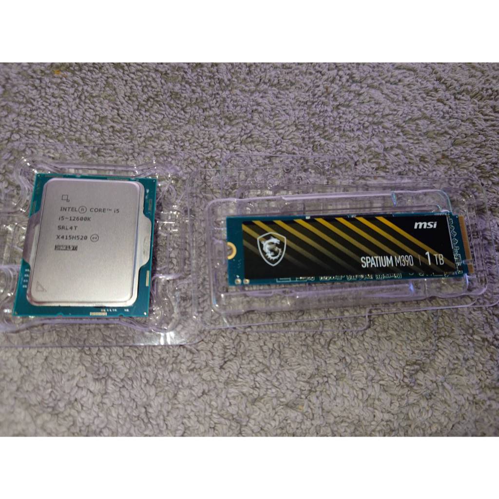 i5-12600K MSI 微星 SPATIUM M390 1TB NVMe M.2 SSD | 蝦皮購物