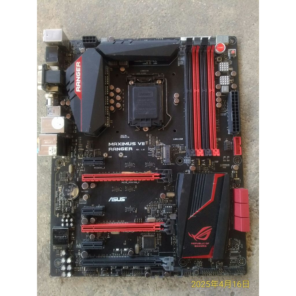 華碩 ASUS Z97 ROG MAXIMUS VII RANGER LGA1150主機板(無 M.2) | 蝦皮購物