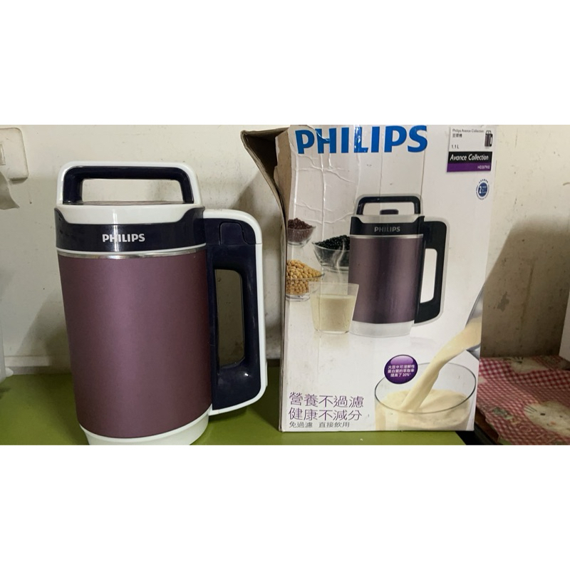 PHILIPS 飛利浦 全營養免濾豆漿濃湯機 豆漿機 養生豆漿機HD2079二手商品無保固八成新無重大損傷 特價 出清 | 蝦皮購物
