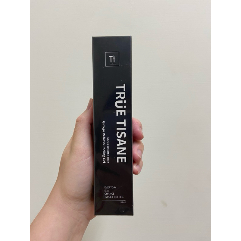 true tisane-銀杏臉部去角質凝膠80ml（全新未開封） | 蝦皮購物