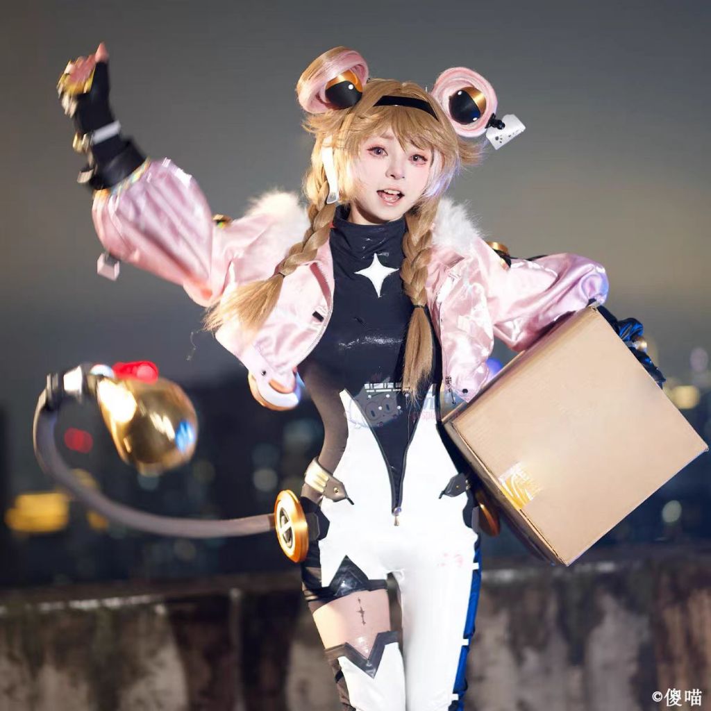 🍀台灣出貨🍀 鳴潮cos服 燈燈cos服 燈燈皮衣 PU皮 cosplay 角色扮演 二次元遊戲 | 蝦皮購物