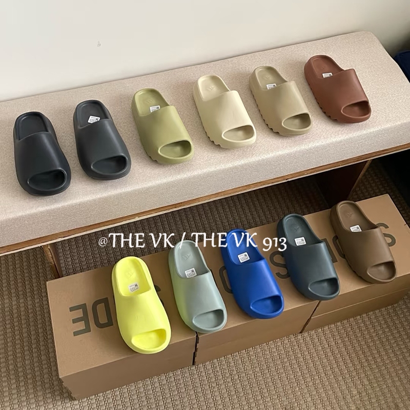 【潮流yeezy拖鞋】帶鋼印logo 夏季踩屎感椰子sli** 侃爺同款情侶男女拖鞋 防滑厚底沙灘涼拖 拖鞋 | 蝦皮購物