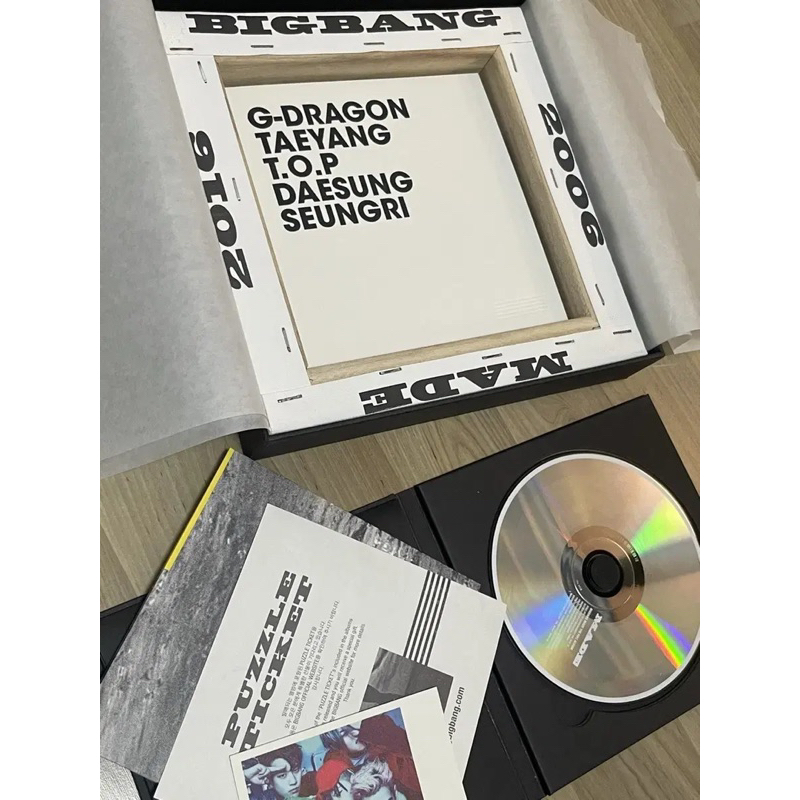 BIG BANG MADE THE FULL ALBUM 手工專輯 韓國進口盤 團體小卡版 絕版專輯 | 蝦皮購物