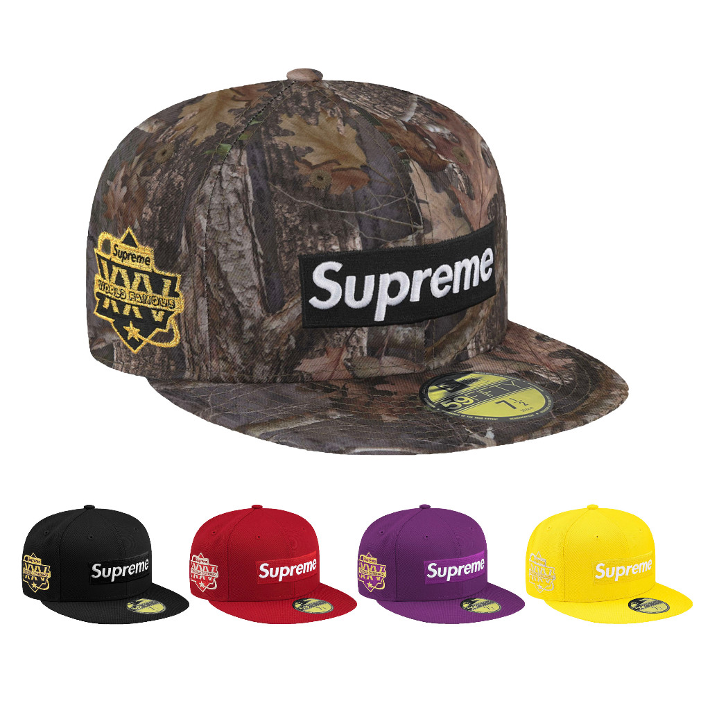SUPREME X NEW ERA 59FIFTY CHAMPIONSHIP BOX LOGO 多色 全封帽 限量款 | 蝦皮購物