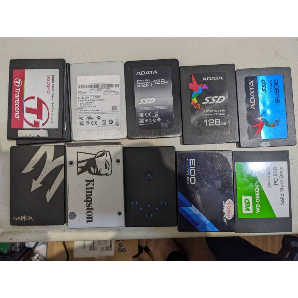 2.5吋 現貨不用等"SSD 120g 128G 固態硬碟 ADATA 金士頓 巨蟒 創見 快速開機 Sata | 蝦皮購物