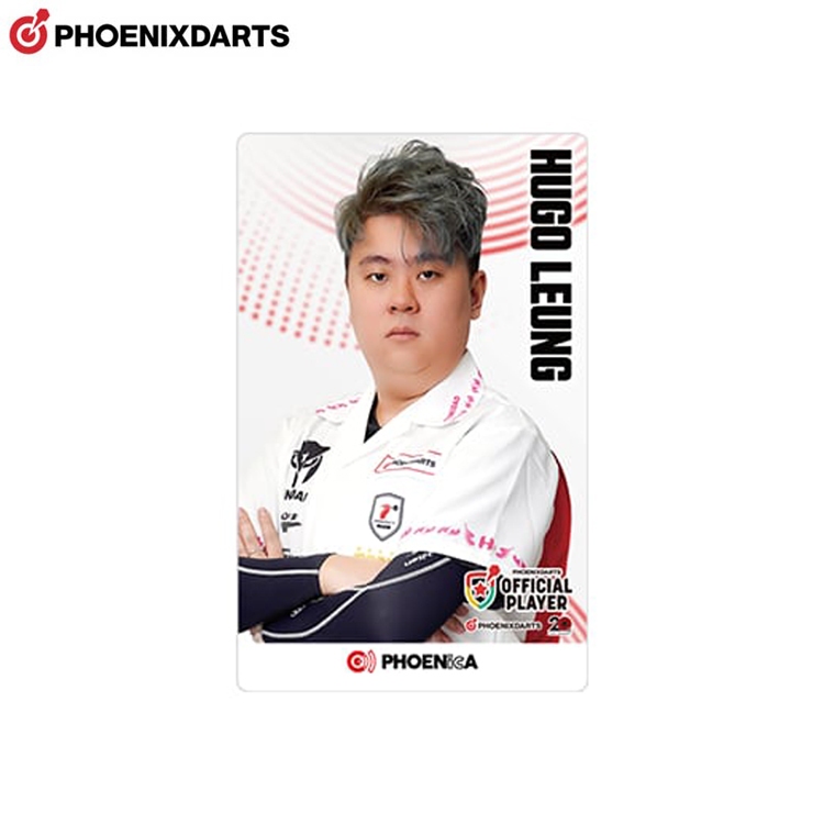 【AA】【限定】PHOENIXDARTS Official Player Hugo Leung 鳳凰卡片 Card | 蝦皮購物