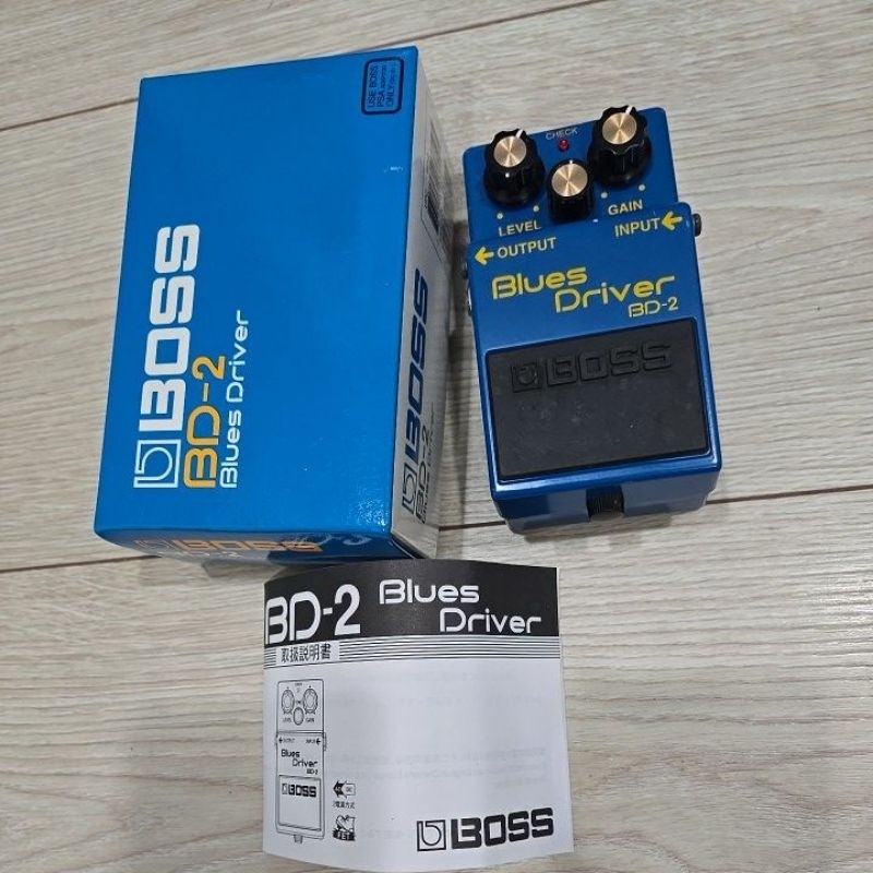 Boss blues driver BD-2 BD2 台灣製 破音 效果器 電吉他 [破音] | 蝦皮購物