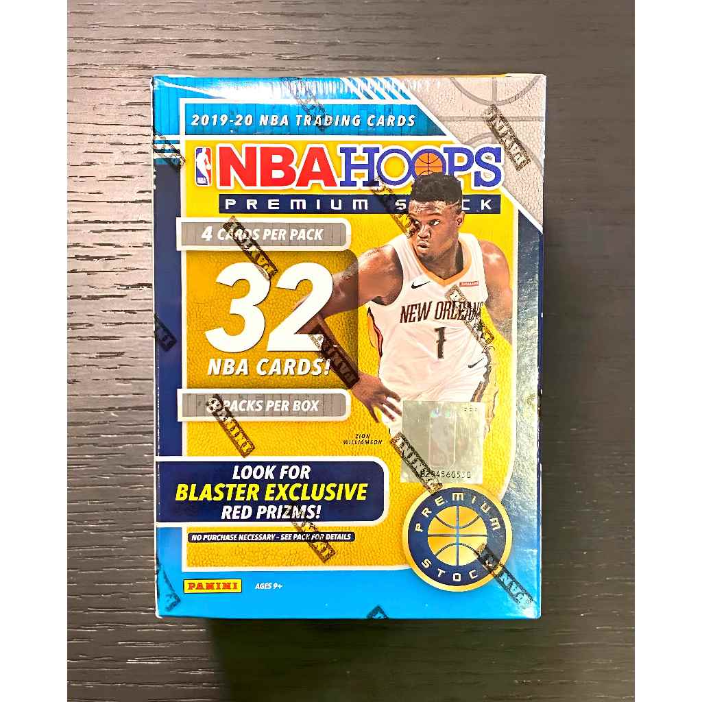 【卡世界】2019-20 NBA Hoops Premium Stock Blaster Box 籃球 球員卡 (1盒) | 蝦皮購物