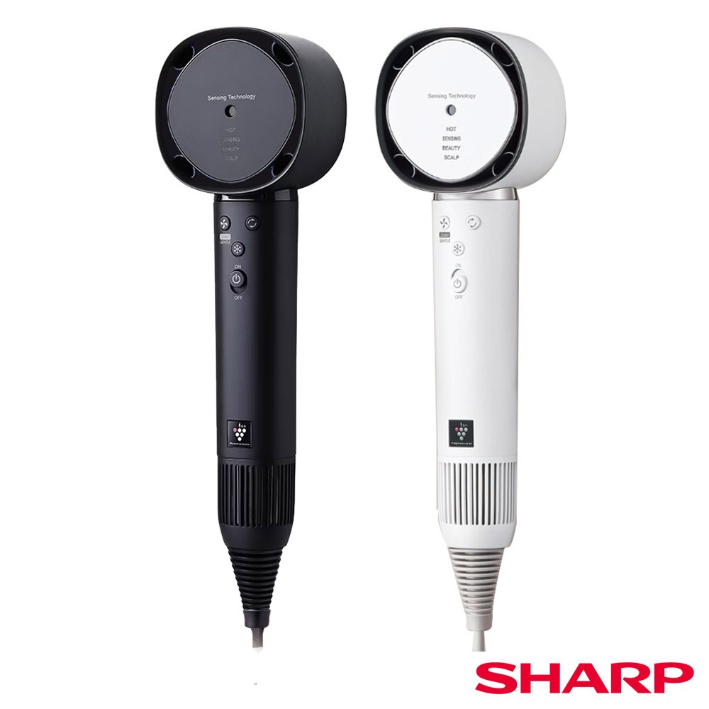 【夏普SHARP】四氣流水潤溫控吹風機 IB-WX901T (月光白/午夜黑) | 蝦皮購物