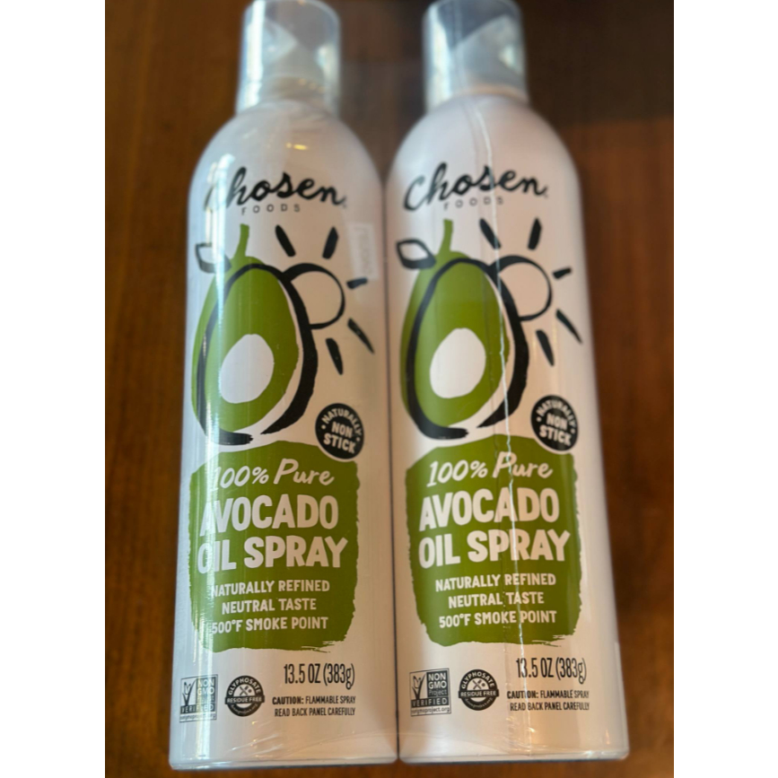 （現貨/效期到明年10/26）CHOSEN FOOD 大容量酪梨油噴霧383g 氣炸鍋 健康少油烹飪 | 蝦皮購物